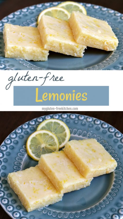 Gluten-free Lemonies aka Gluten-free Lemon Brownies